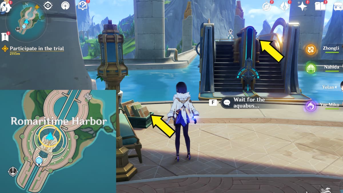 How to Unlock the Court of Fontaine Statue of The Seven (Palais ...