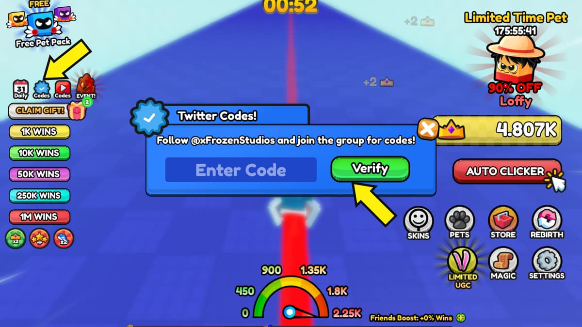 Billy Race Revenge Codes | Pro Game Guides