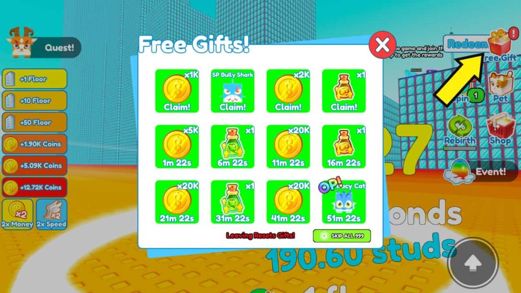 Building Towers to Fly Farther Codes | Pro Game Guides