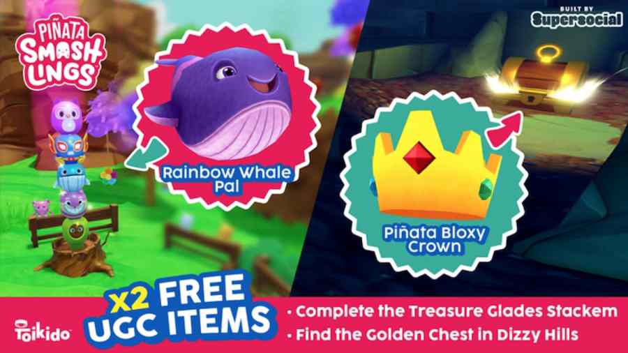 How to get all free items in Piñata Smashlings - Roblox | Pro Game Guides