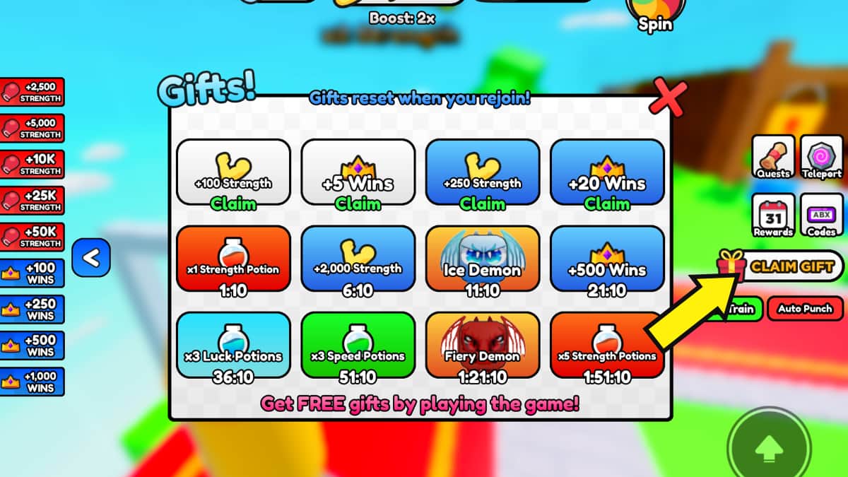 Strength Simulator Codes (September 2023) - Pro Game Guides