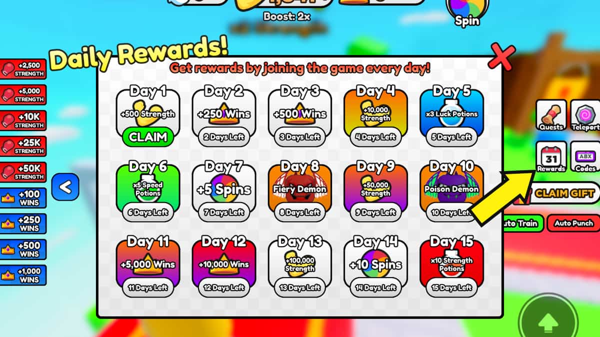 Strength Simulator Codes (November 2023) - Pro Game Guides