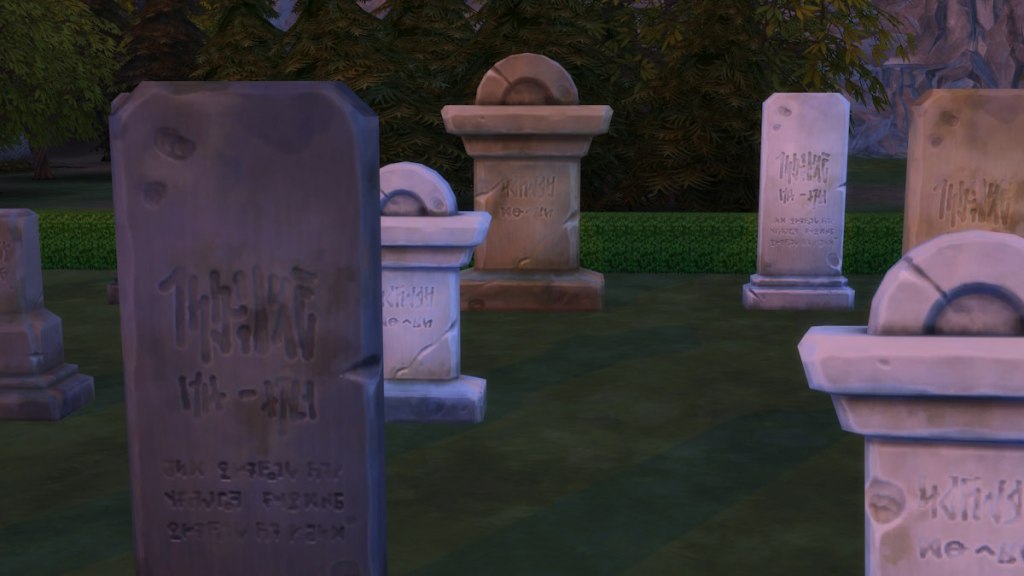 Sims 4 Graveyard Location (Map) | Pro Game Guides