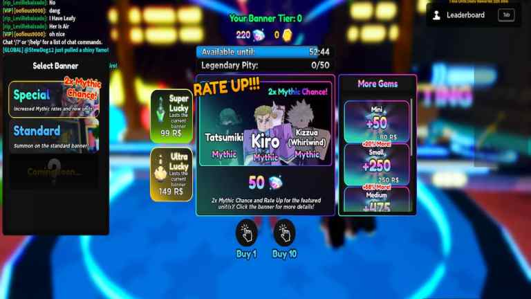 All Limited-Time Event units added with Anime Adventures' update 16.5 ...