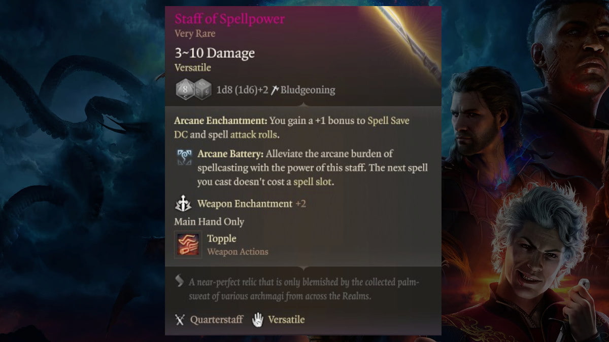 Best Staves in BG3 | Pro Game Guides