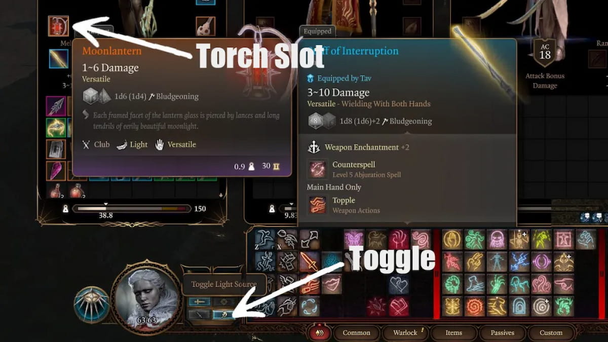How to Equip a Torch on Baldur's Gate 3 (PC, PS5 & MacOS) | Pro Game Guides