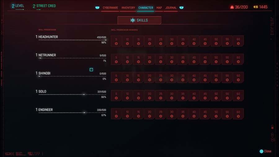 Cyberpunk 2077 2.0 Skill Progression, Explained | Pro Game Guides
