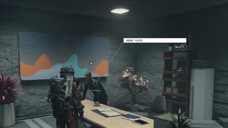 Where to find Agent Plato in Starfield - Keeping the Peace mission ...