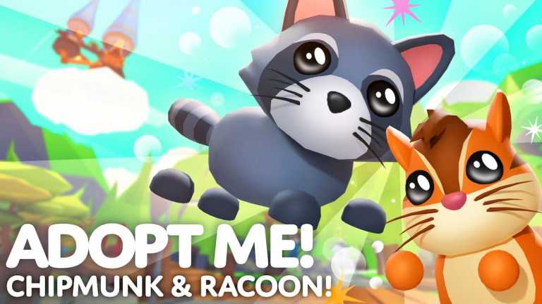 All pets added with Adopt Me's Chipmunk & Raccoon update - Roblox | Pro ...