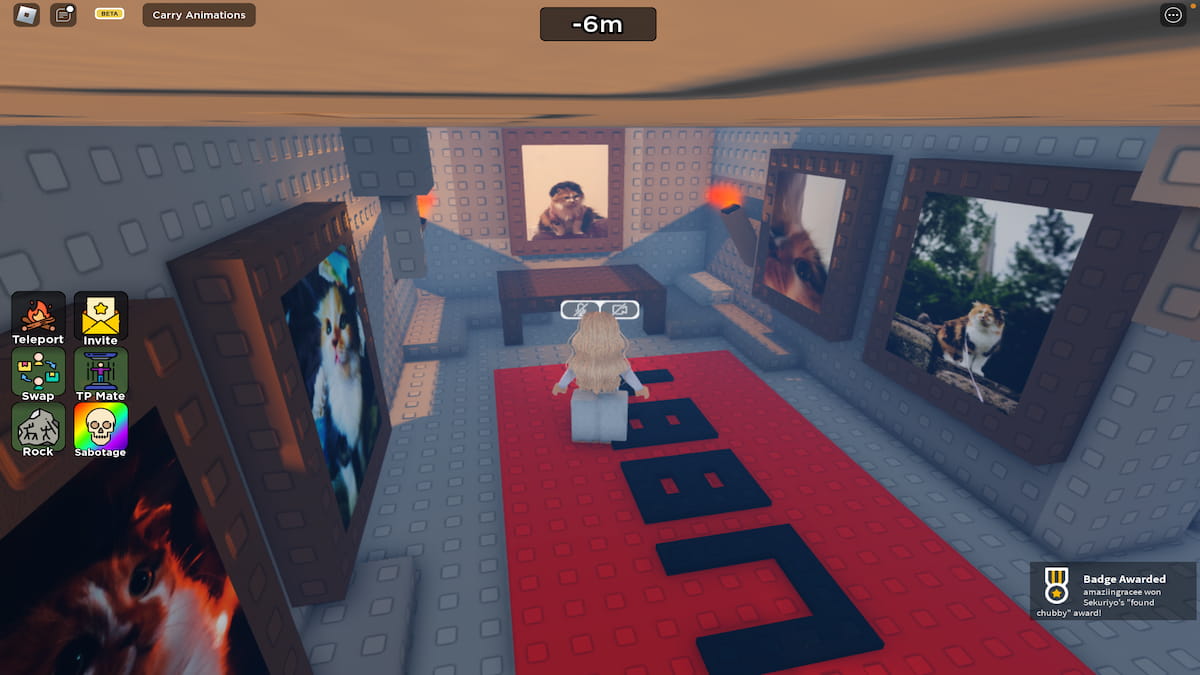 How To Get The Found Chubby Badge In Carry Me Roblox Pro Game Guides
