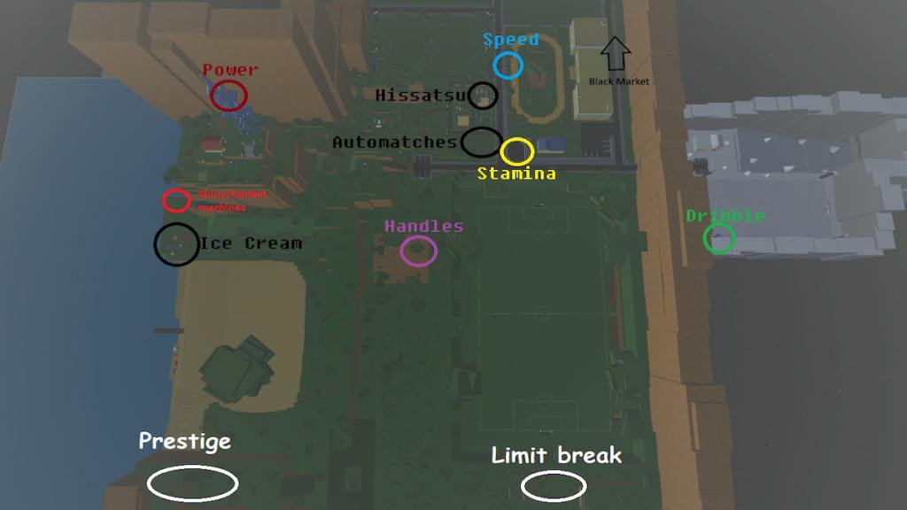 Inazuma Rebirth Map and Trainer Locations - Roblox | Pro Game Guides