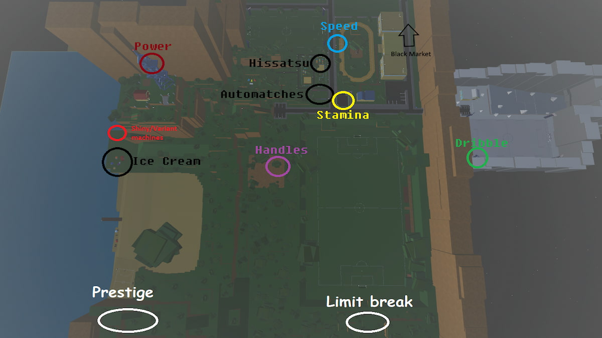 Inazuma Rebirth Map and Trainer Locations - Roblox | Pro Game Guides