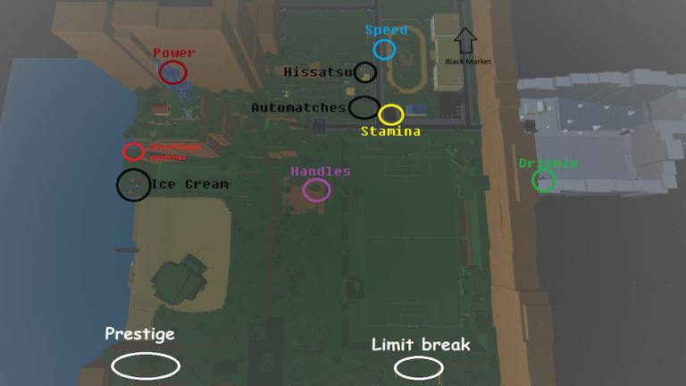 Inazuma Rebirth Map and Trainer Locations - Roblox | Pro Game Guides