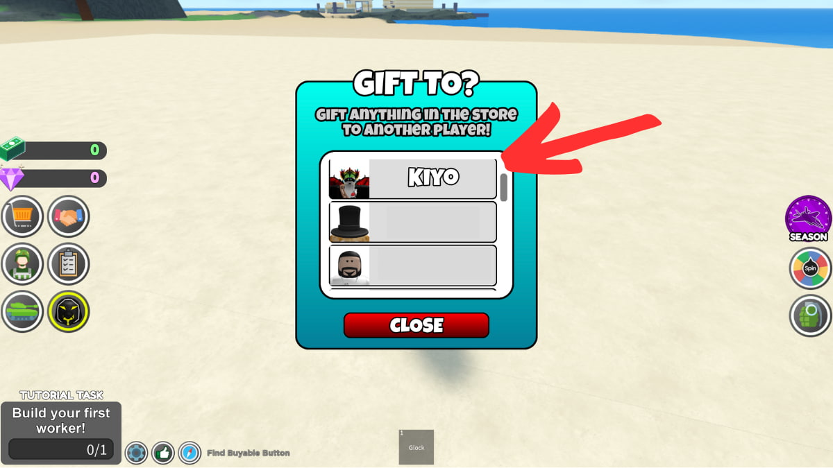 How to gift gamepasses in Military Tycoon - Roblox | Pro Game Guides