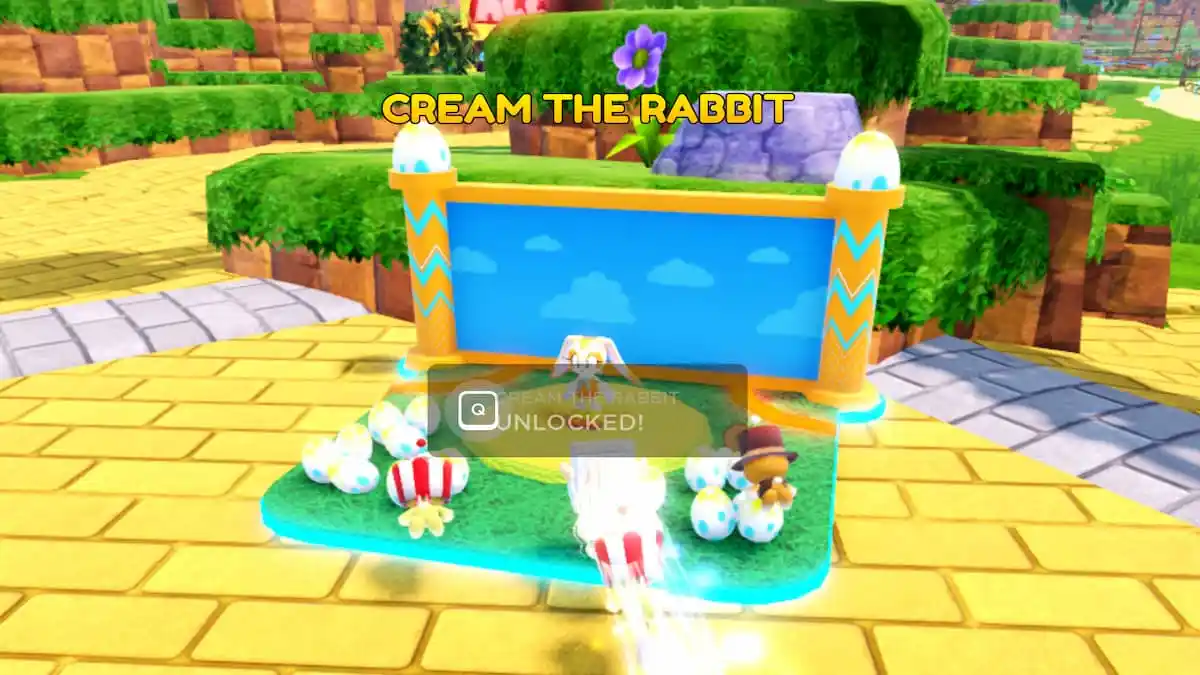 How to unlock Cream the Rabbit in Sonic Speed Simulator - Roblox | Pro ...