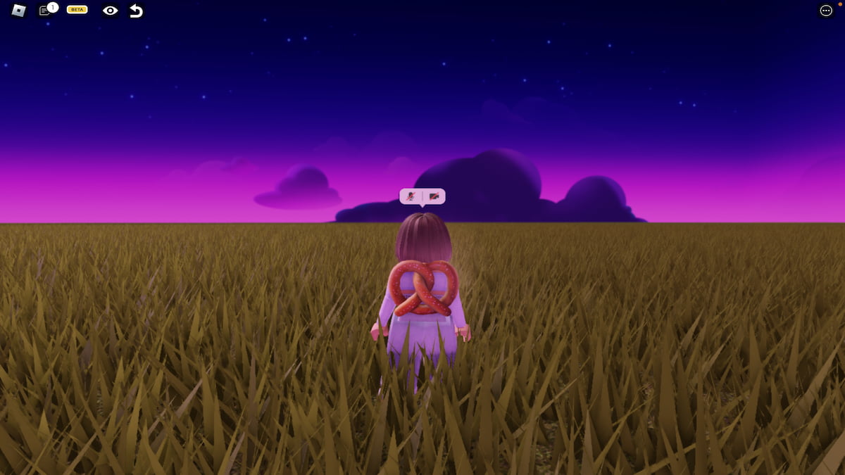 How to get the free Warm Pretzel Back Snacker avatar item in Roblox ...