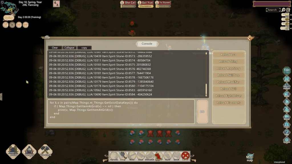 Amazing Cultivation Simulator cheats & console commands | Pro Game Guides