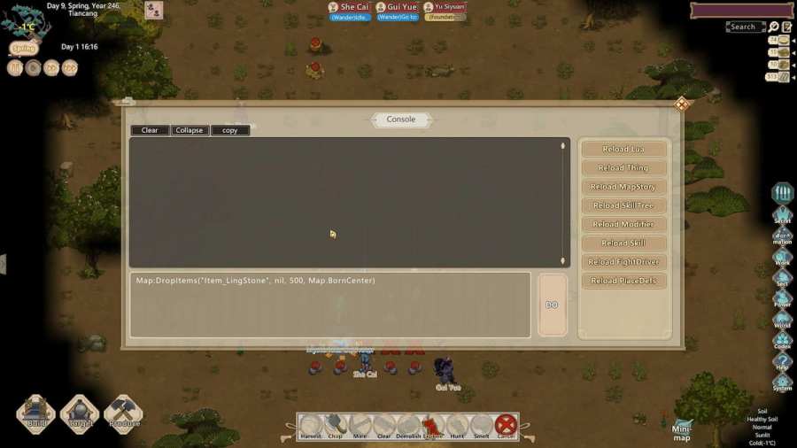 Amazing Cultivation Simulator cheats & console commands | Pro Game Guides