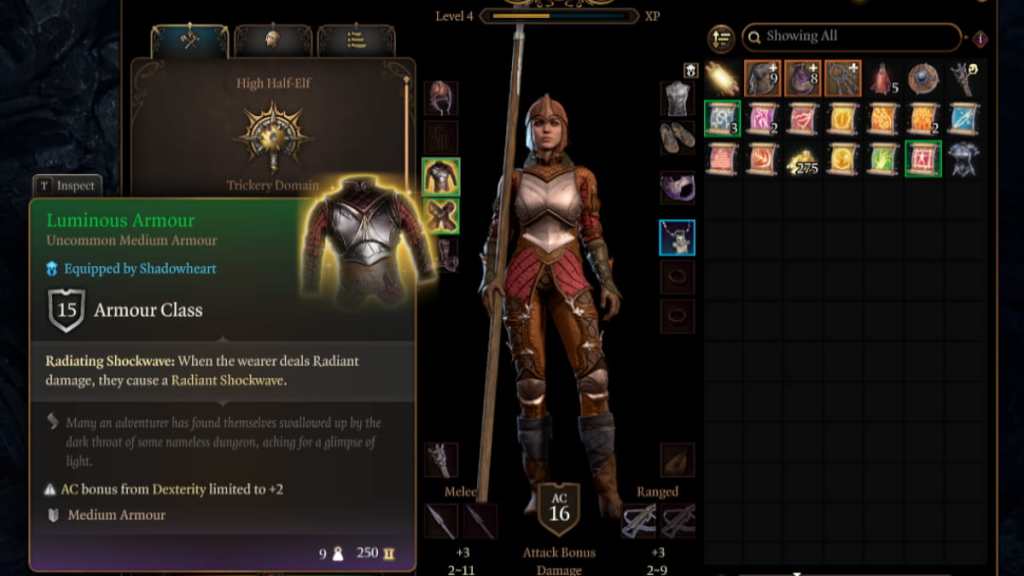 How to get Luminous Armor in Baldur's Gate 3 | Pro Game Guides