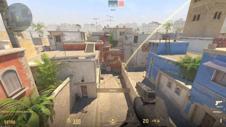 How to throw Mirage Window Smoke in CS2 | Pro Game Guides