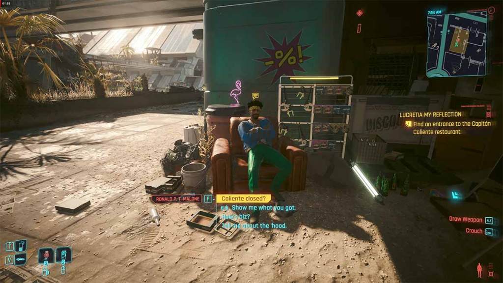 How to enter Capitan Caliente restaurant - Cyberpunk Phantom Liberty ...