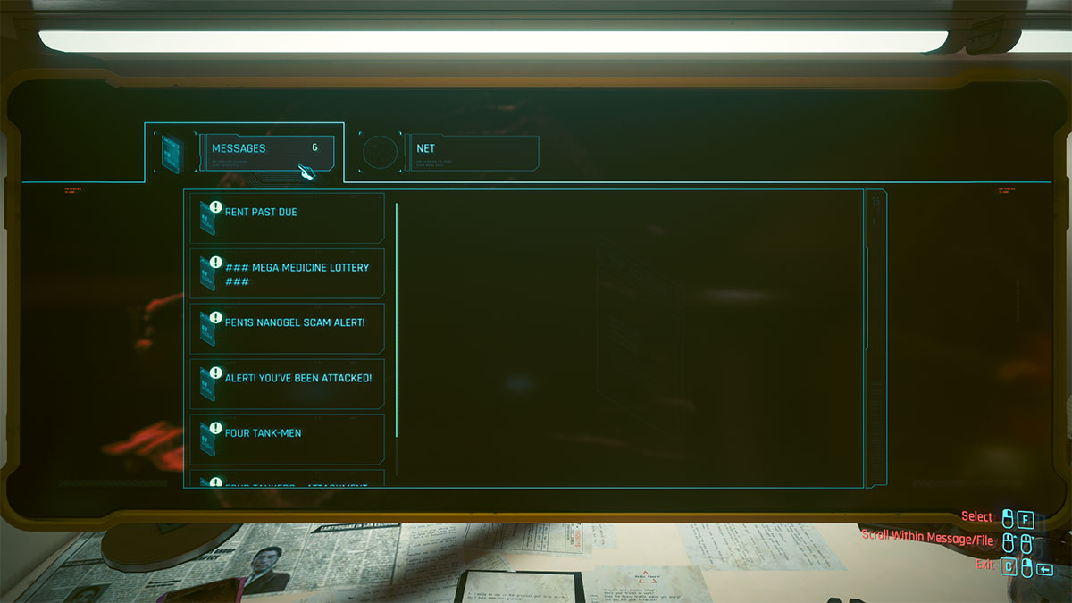 How to Check Your Email in Cyberpunk 2077 | Pro Game Guides