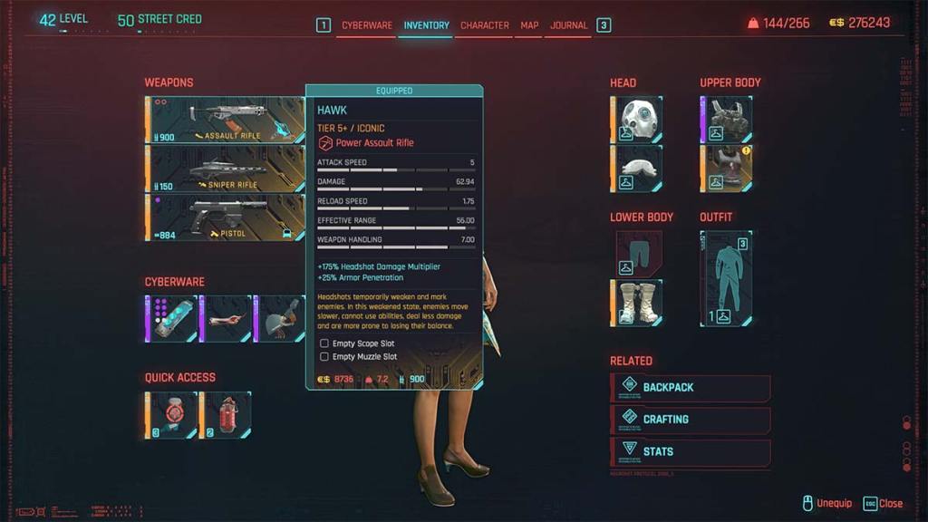 How to get the Hawk Assault Rifle in Cyberpunk Phantom Liberty | Pro ...