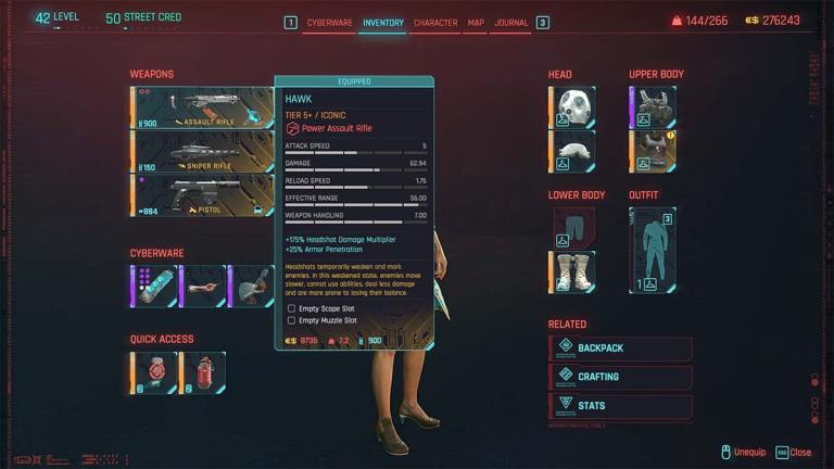 How to get the Hawk Assault Rifle in Cyberpunk Phantom Liberty | Pro ...
