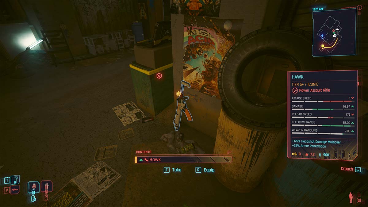 How to get the Hawk Assault Rifle in Cyberpunk Phantom Liberty | Pro ...