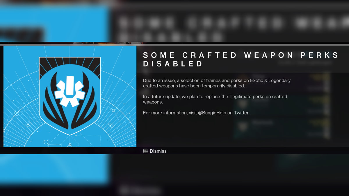 How to fix Destiny 2 crafting bug | Pro Game Guides