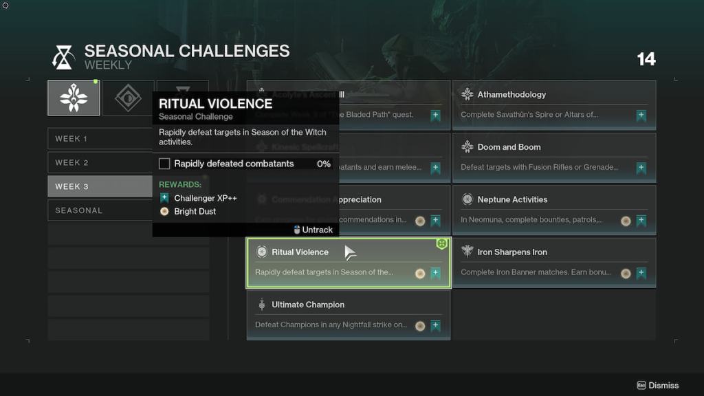 Destiny 2 Ritual Violence challenge guide | Pro Game Guides