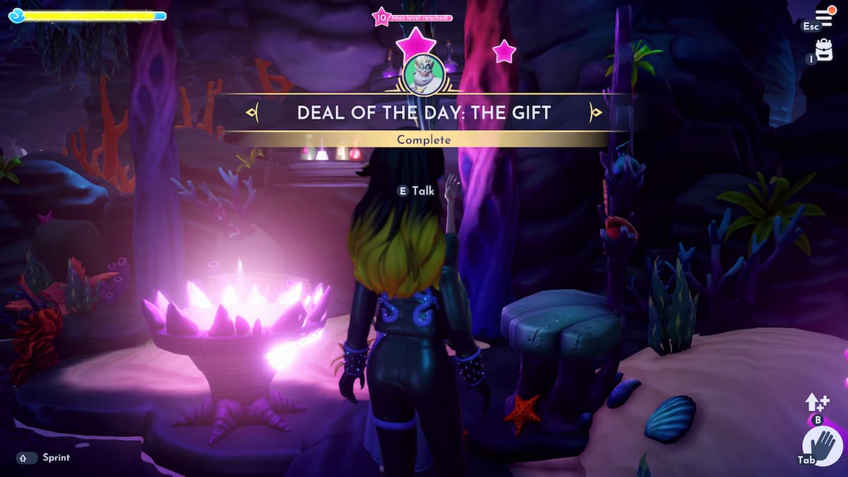 How to complete The Gift (Ursula's Deal of the Day) in Disney ...