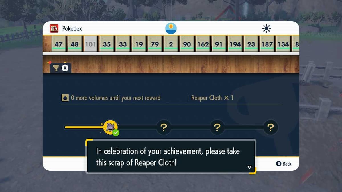 Where to find a Reaper Cloth in Pokémon Scarlet & Violet Teal Mask DLC ...