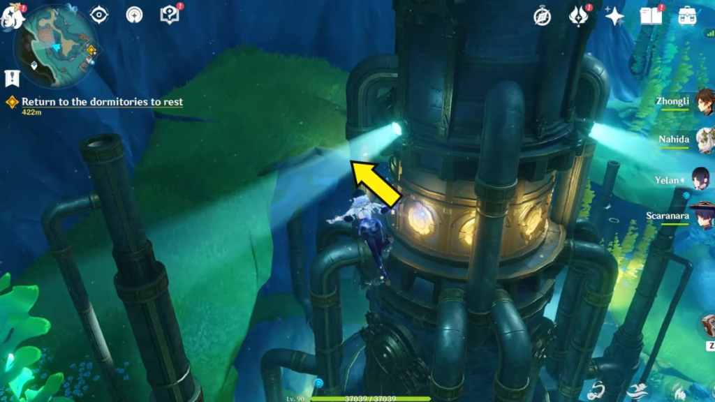 How to get to the Fortress of Meropide in Genshin Impact | Pro Game Guides