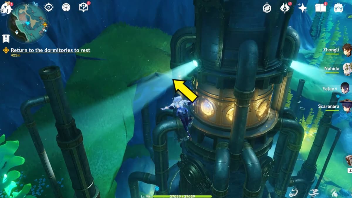 How to get to the Fortress of Meropide in Genshin Impact | Pro Game Guides