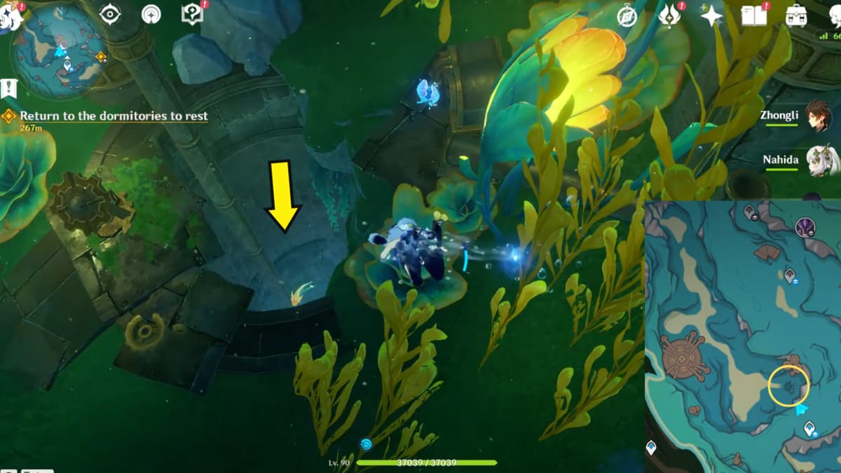 How to get to the Fortress of Meropide in Genshin Impact | Pro Game Guides