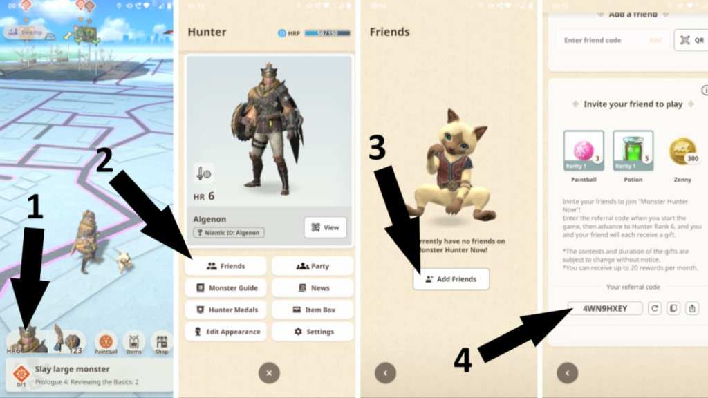 Monster Hunter Now referral codes (MH Now) | Pro Game Guides