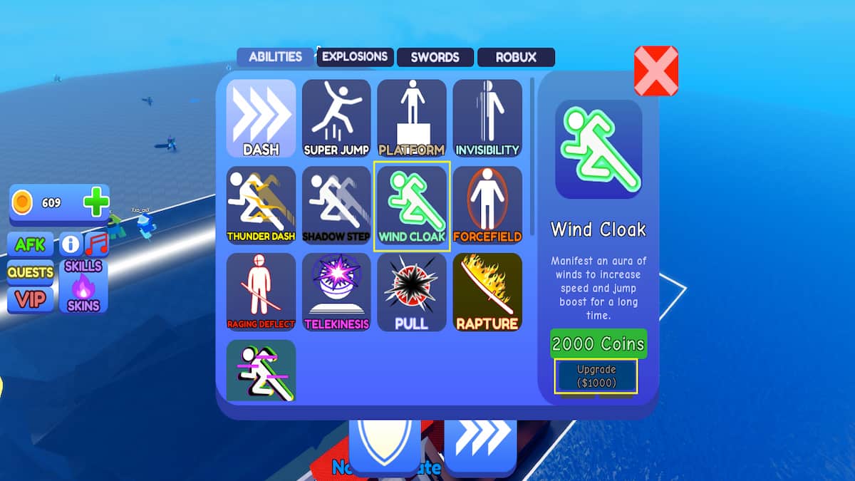 Blade Ball Wind Cloak Ability Guide | Pro Game Guides