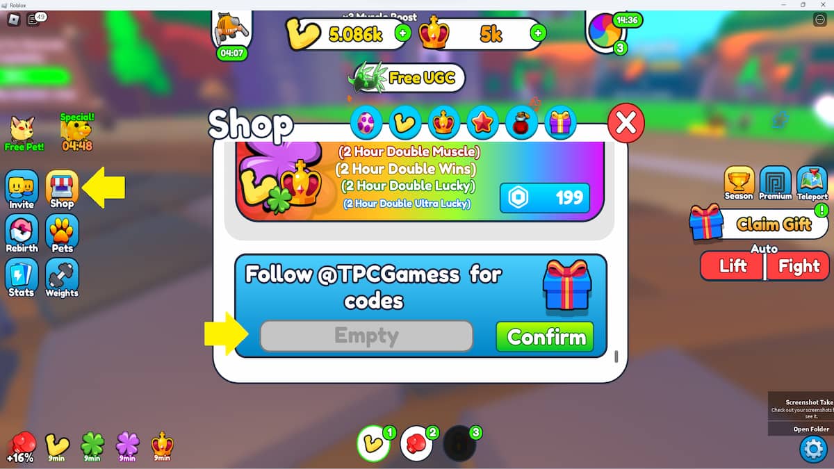 Roblox Strong Muscle Simulator Codes | Pro Game Guides