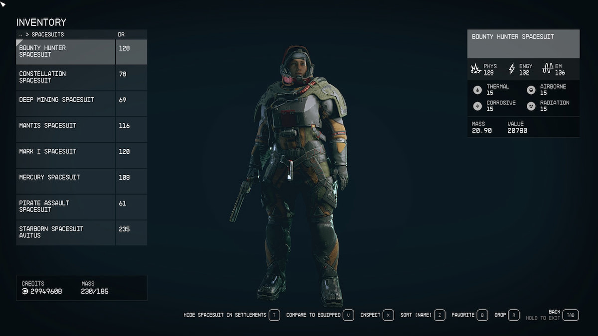 Best Armor in Starfield, Ranked | Pro Game Guides