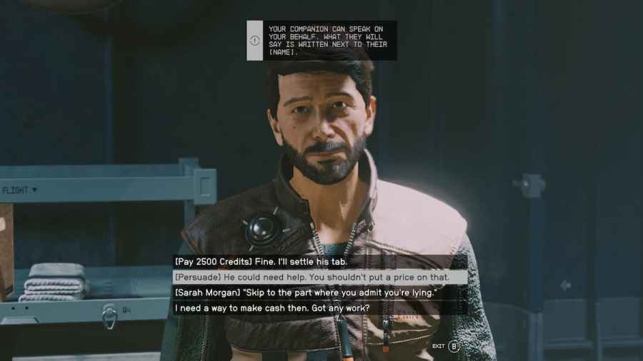 Starfield decisions guide: Dialogue choices, consequences, & Persuasion ...