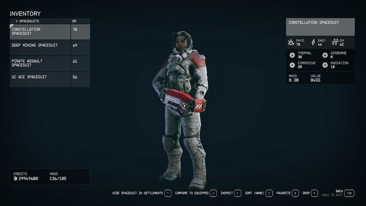 Starfield Constellation skin pack - Appearance & how to equip | Pro ...