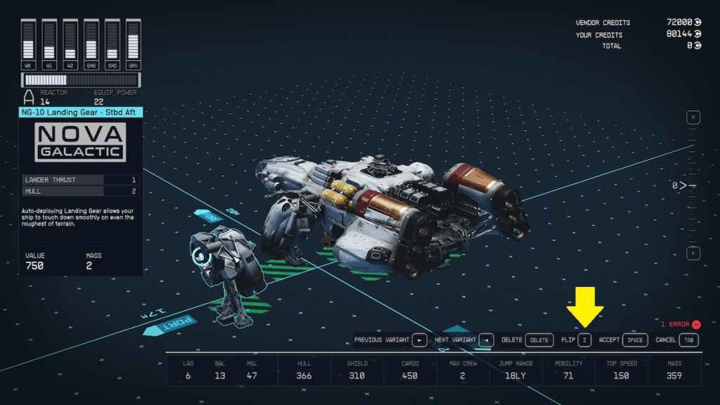 Starfield - How to rotate ship parts | Pro Game Guides