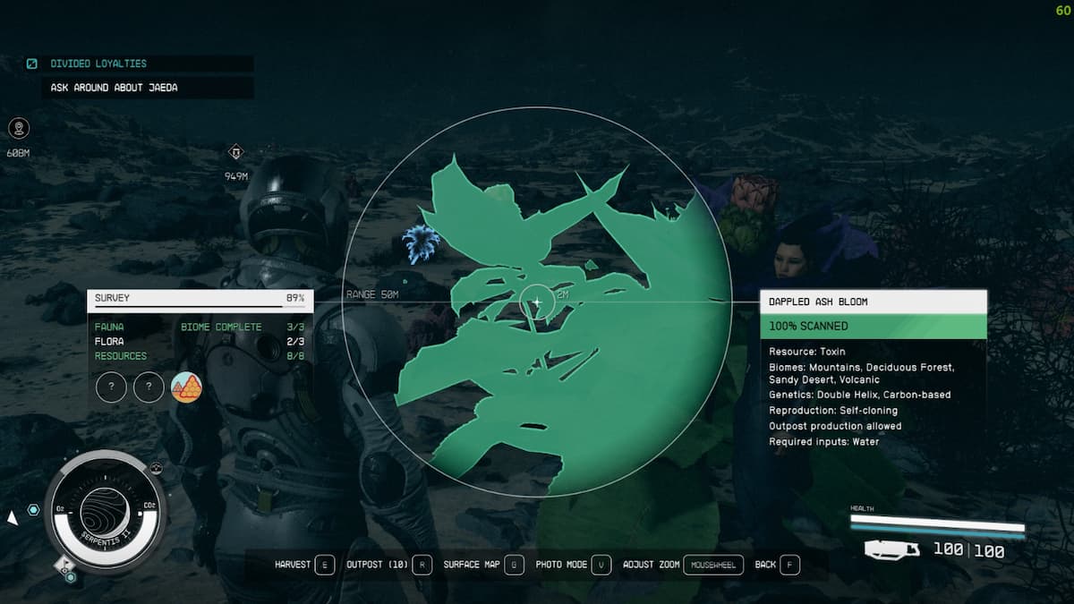 How to get 100% Survey Data on Serpentis II in Starfield | Pro Game Guides
