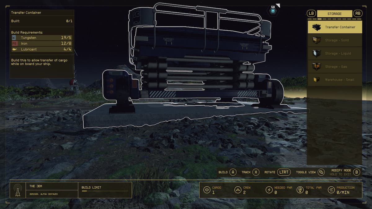 Starfield Transfer Containers - How to get and use | Pro Game Guides