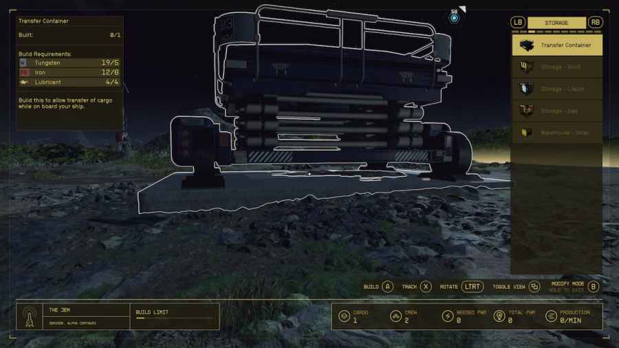 Starfield Transfer Containers - How to get and use | Pro Game Guides