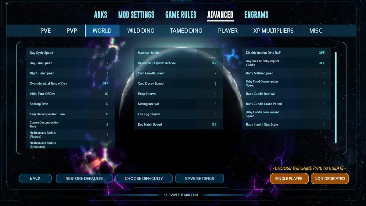 Best Single Player Settings for ARK Survival Ascended | Pro Game Guides