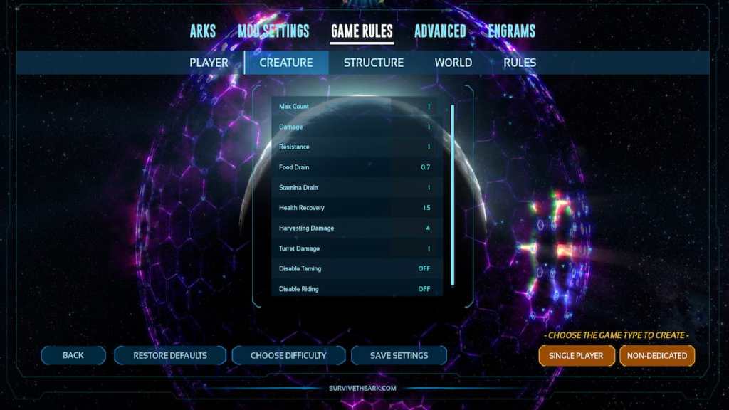 Best Single Player Settings for ARK Survival Ascended | Pro Game Guides
