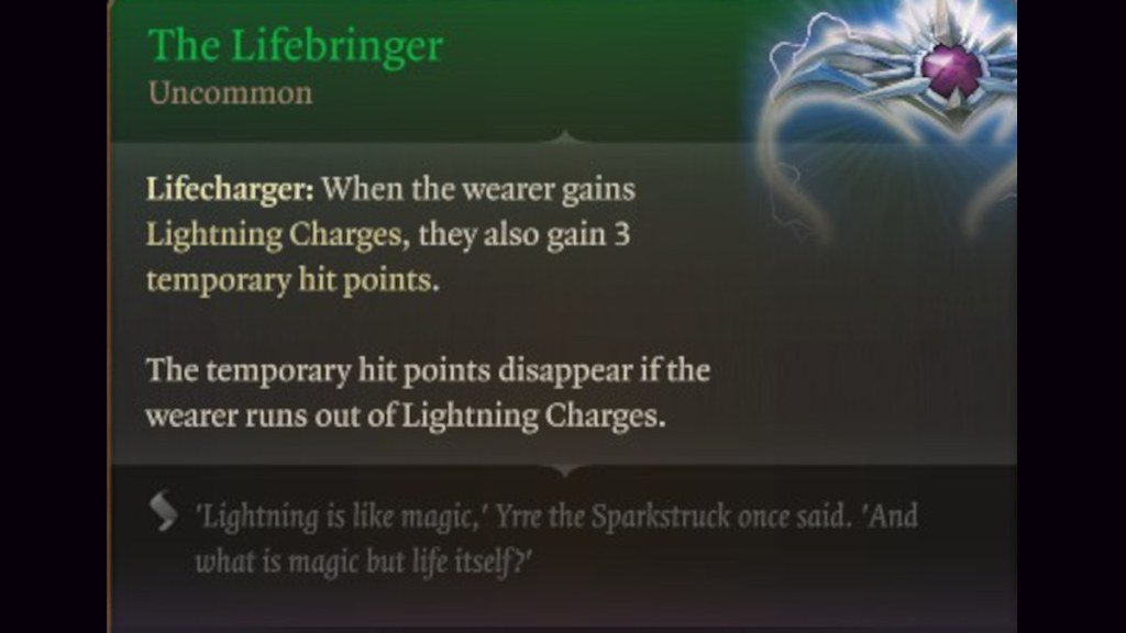 All Lightning Charges items in BG3 | Pro Game Guides