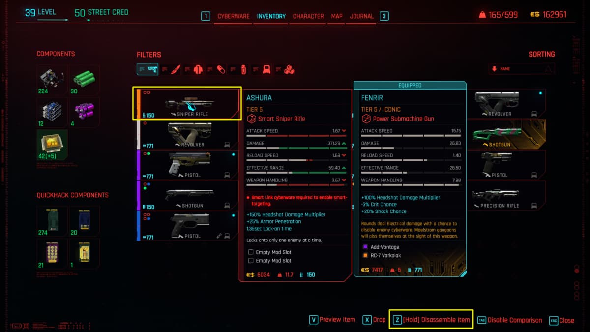 How to farm item components in Cyberpunk 2077 2.0 | Pro Game Guides